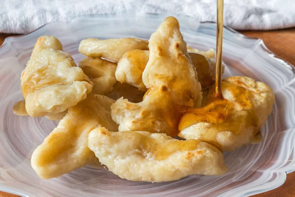 Pan Fried Dumplings Recipe with Syrup - Tamara Ray