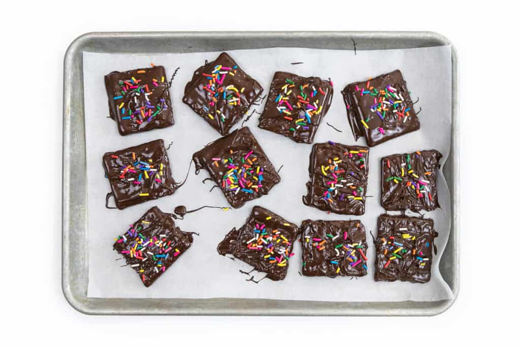 Chocolate Covered Graham Crackers Recipe - Tamara Ray