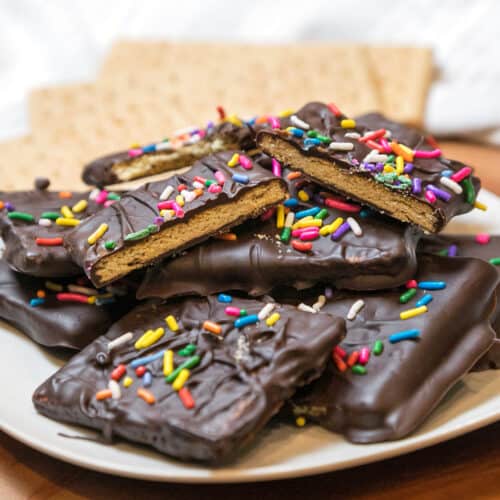 Chocolate Covered Graham Crackers Recipe - Tamara Ray
