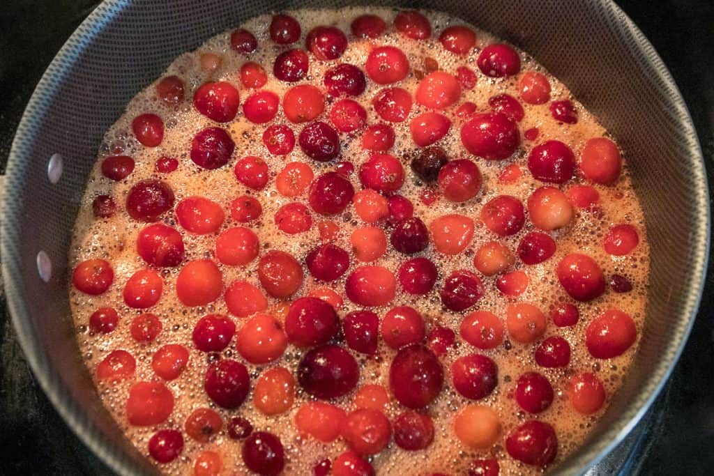 Easy Cranberry Sauce with Orange Juice - Tamara Ray