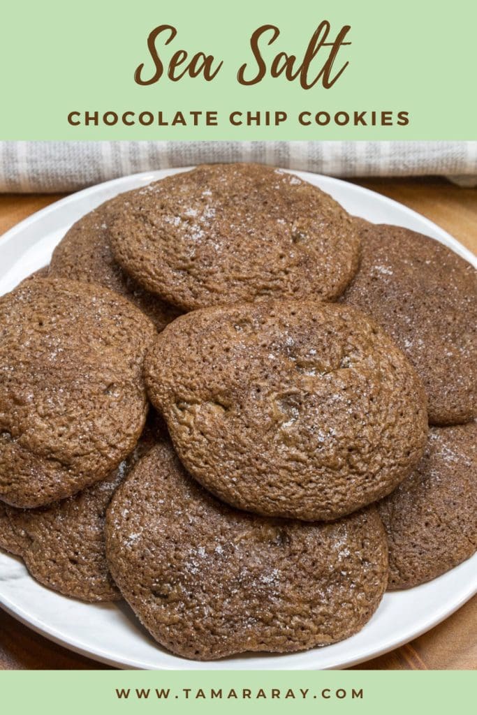 Sea Salt Chocolate Chip Cookies - Tamara Ray
