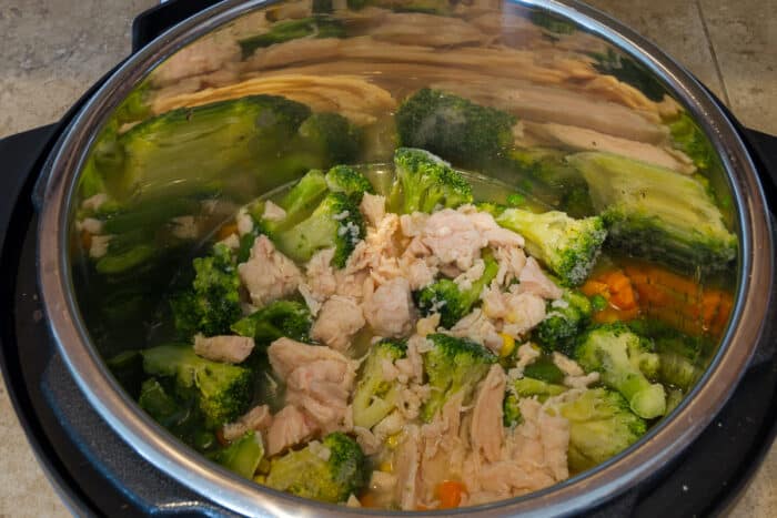 Cheesy Chicken and Rice Casserole (Instant Pot) - Tamara Ray