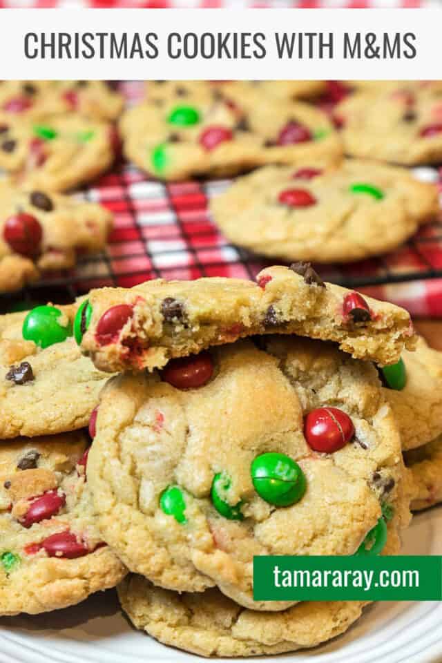 Christmas cookies with M&Ms - Tamara Ray
