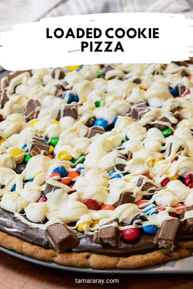 Cookie Pizza (Loaded Chocolate Chip) - Tamara Ray