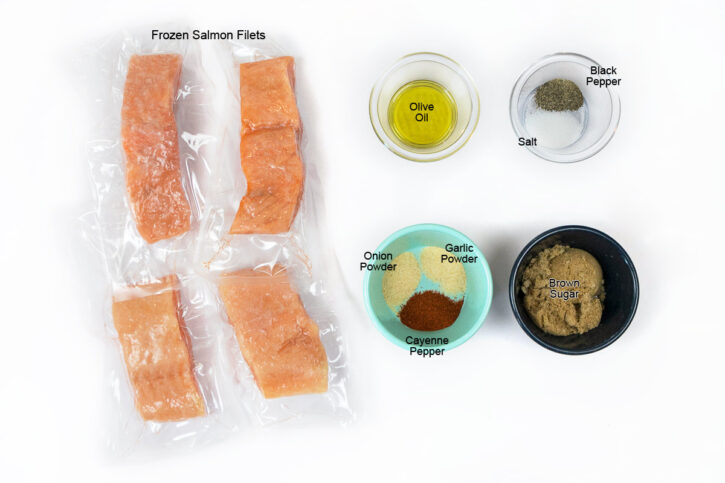 Frozen Salmon in Air Fryer - Tamara Ray