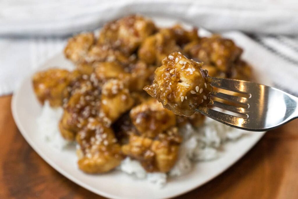 General Tso's Chicken Recipe - Tamara Ray