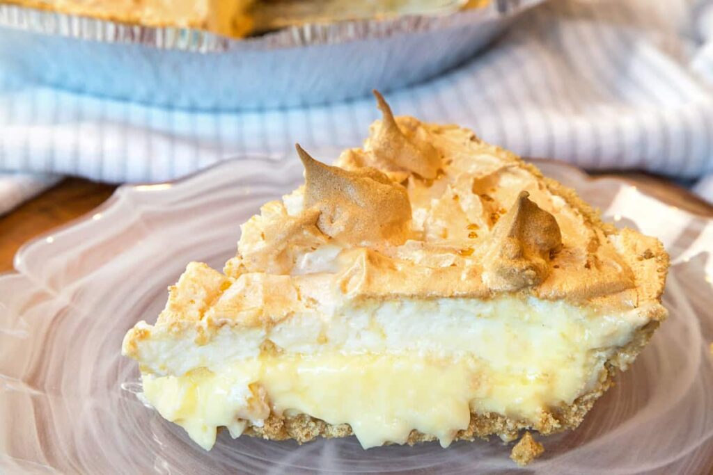 Lemon Meringue Pie with Condensed Milk - Tamara Ray