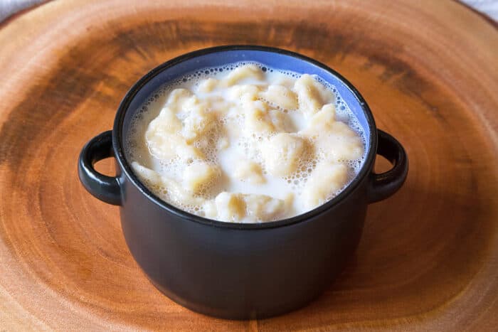 Milk Soup with Dumplings Recipe - Tamara Ray