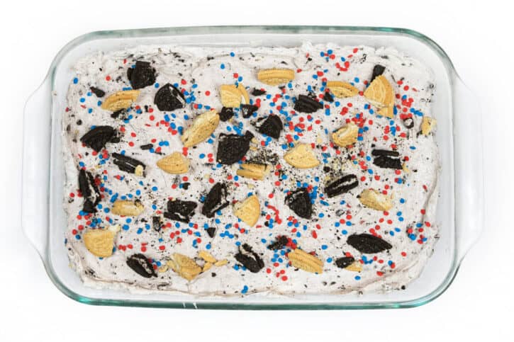 No Bake Oreo Cheesecake Bars - Tamara Ray