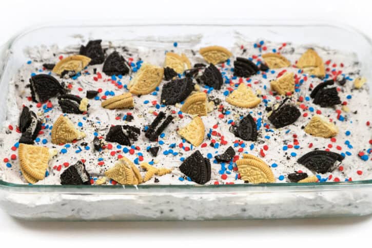 No Bake Oreo Cheesecake Bars - Tamara Ray