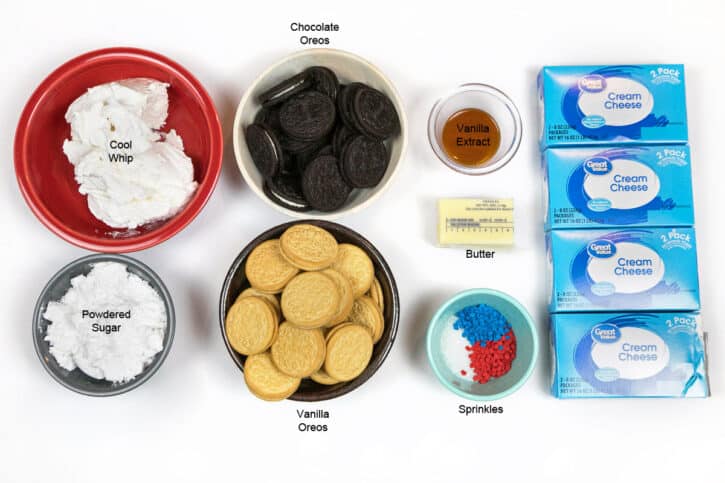 No Bake Oreo Cheesecake Bars - Tamara Ray