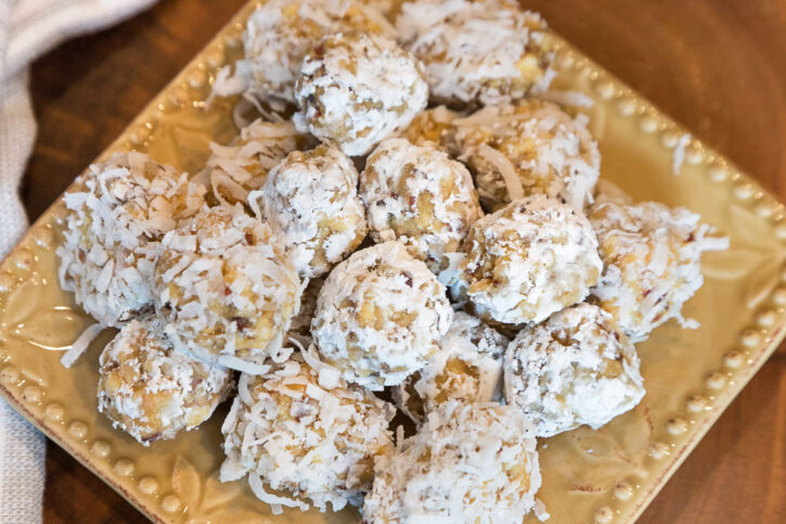 Orange Balls Recipe (No Bake) - Tamara Ray