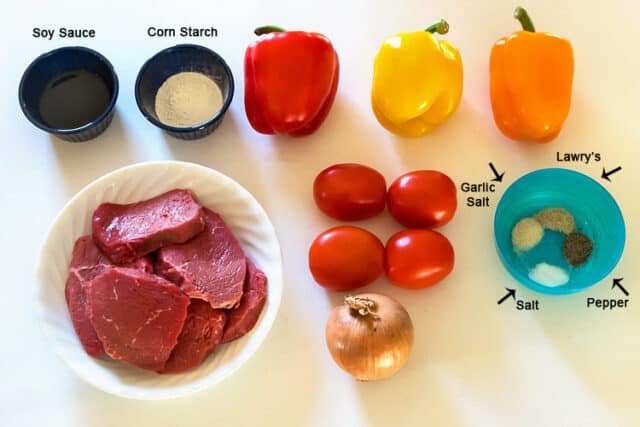 Pepper Steak with Onions and Tomatoes - Tamara Ray