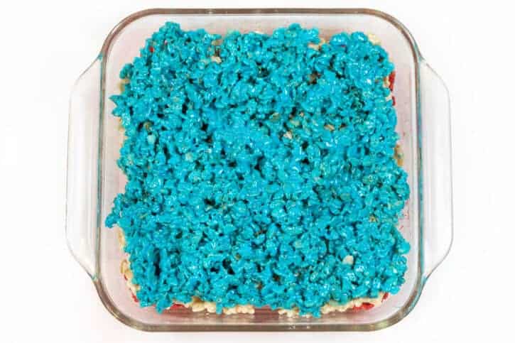 Red White and Blue Rice Krispie Treats - Tamara Ray