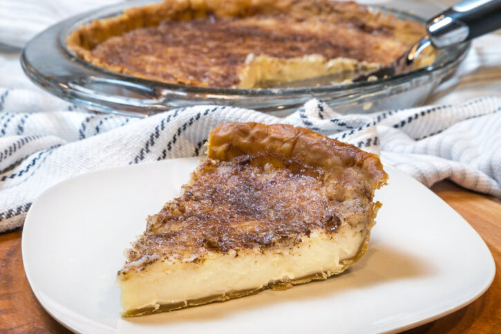 Sugar Cream Pie Recipe (Classic) - Tamara Ray